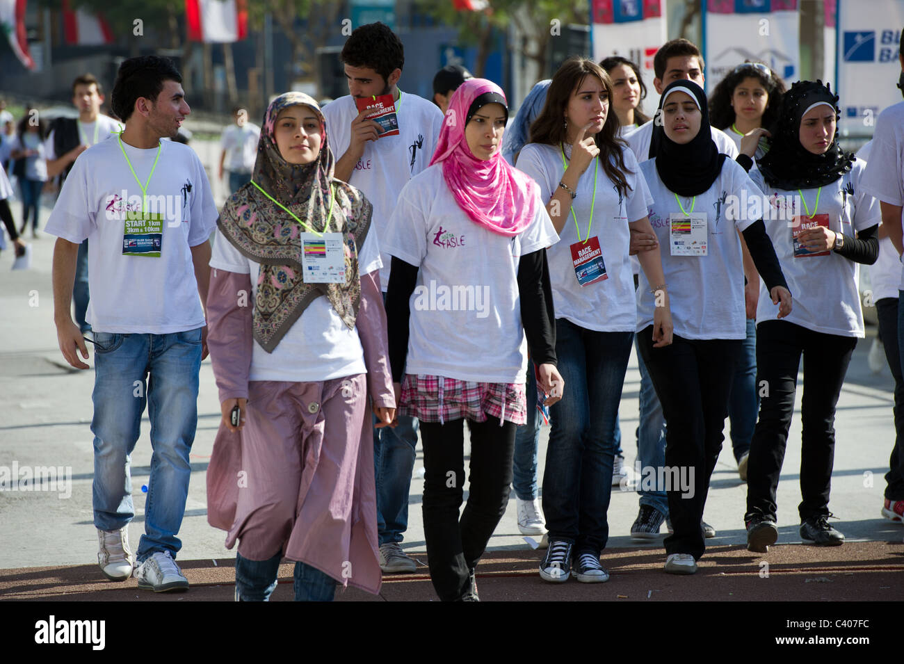 Beirut marathon hi-res stock photography and images - Alamy