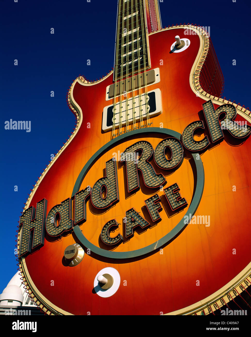 Hard rock cafe guitar logo hi-res stock photography and images - Alamy