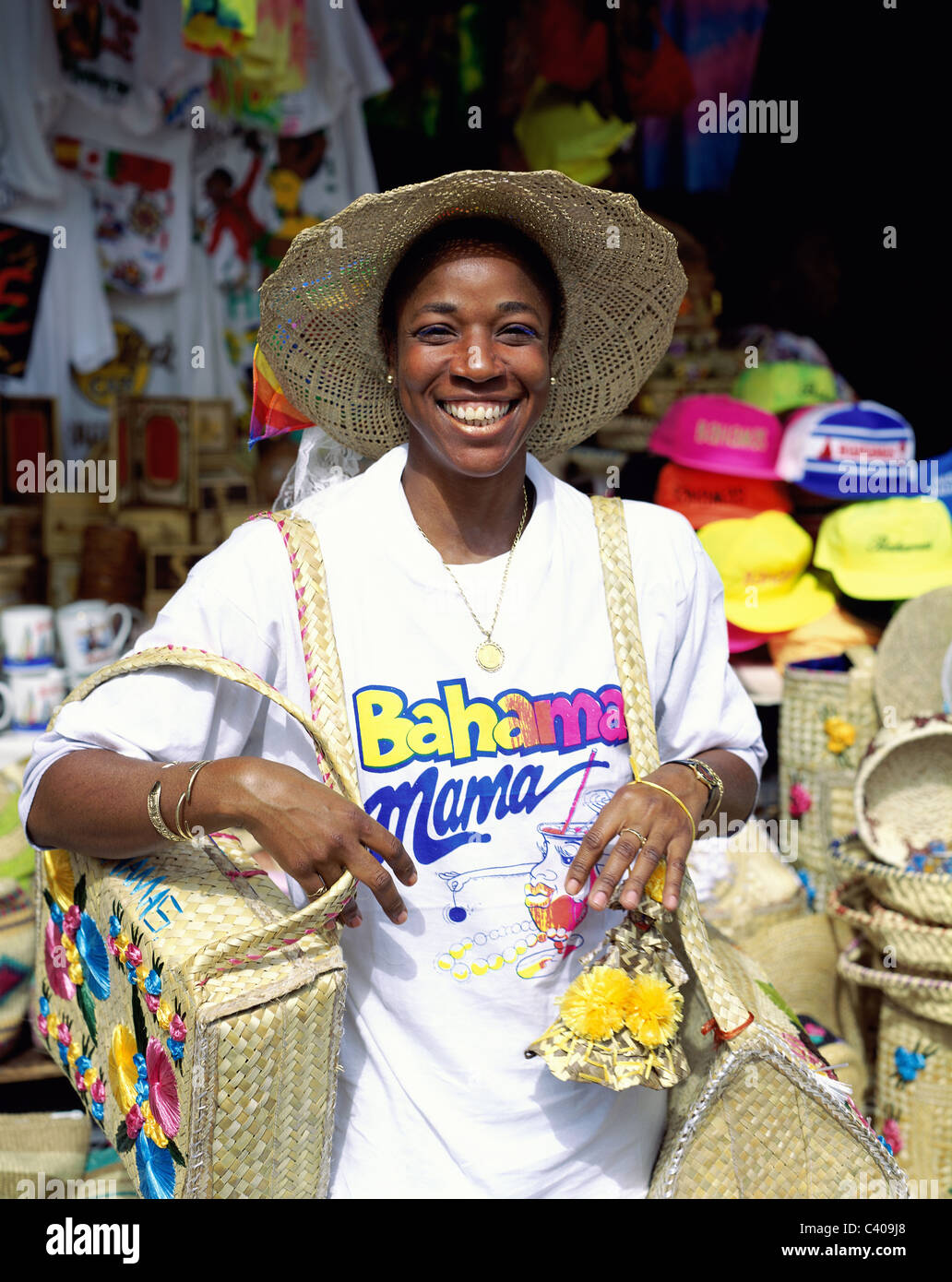 Straw hats bahamas hi-res stock photography and images - Alamy