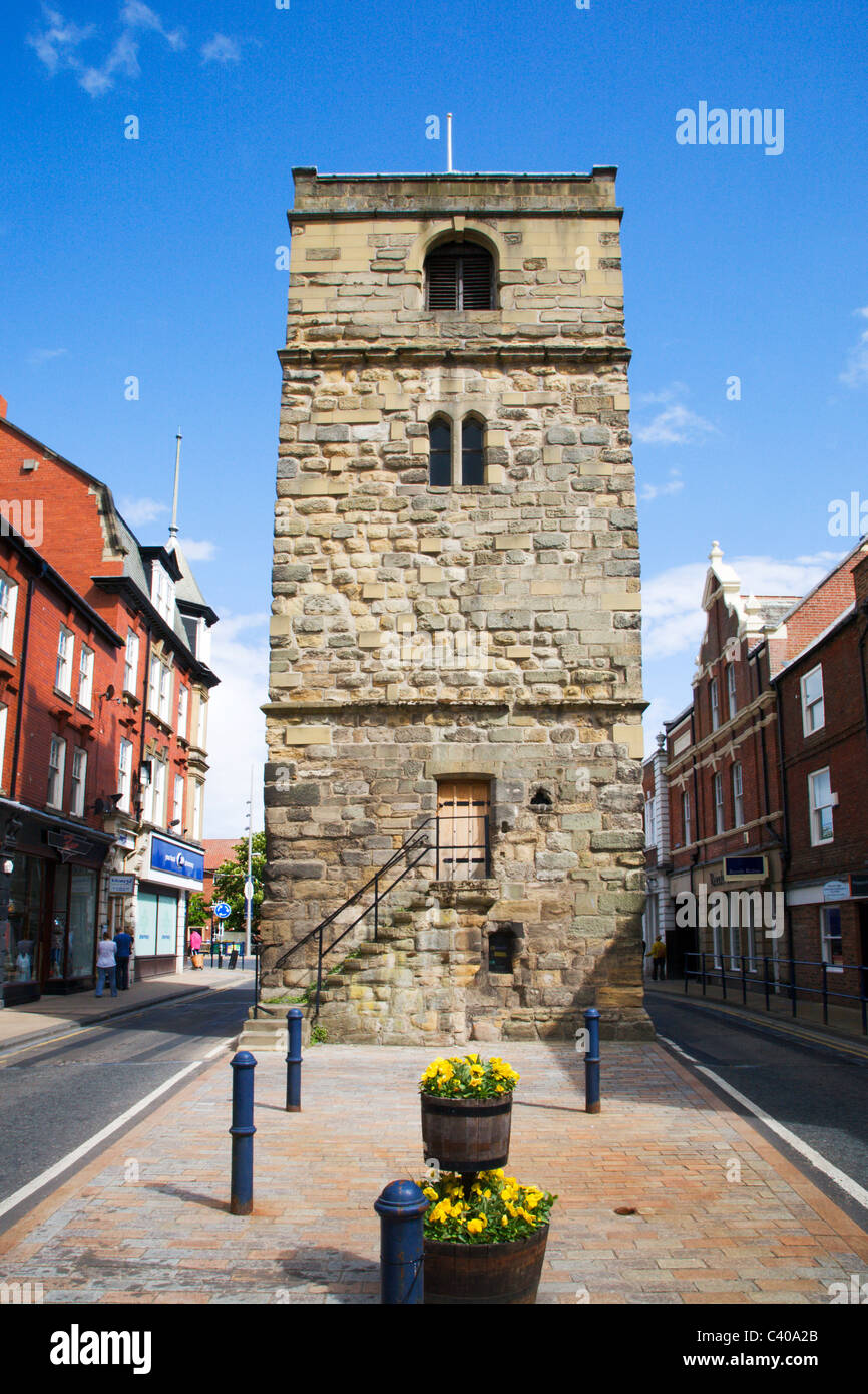 Clock Tower Morpeth Northumberland England Stock Photo - Alamy