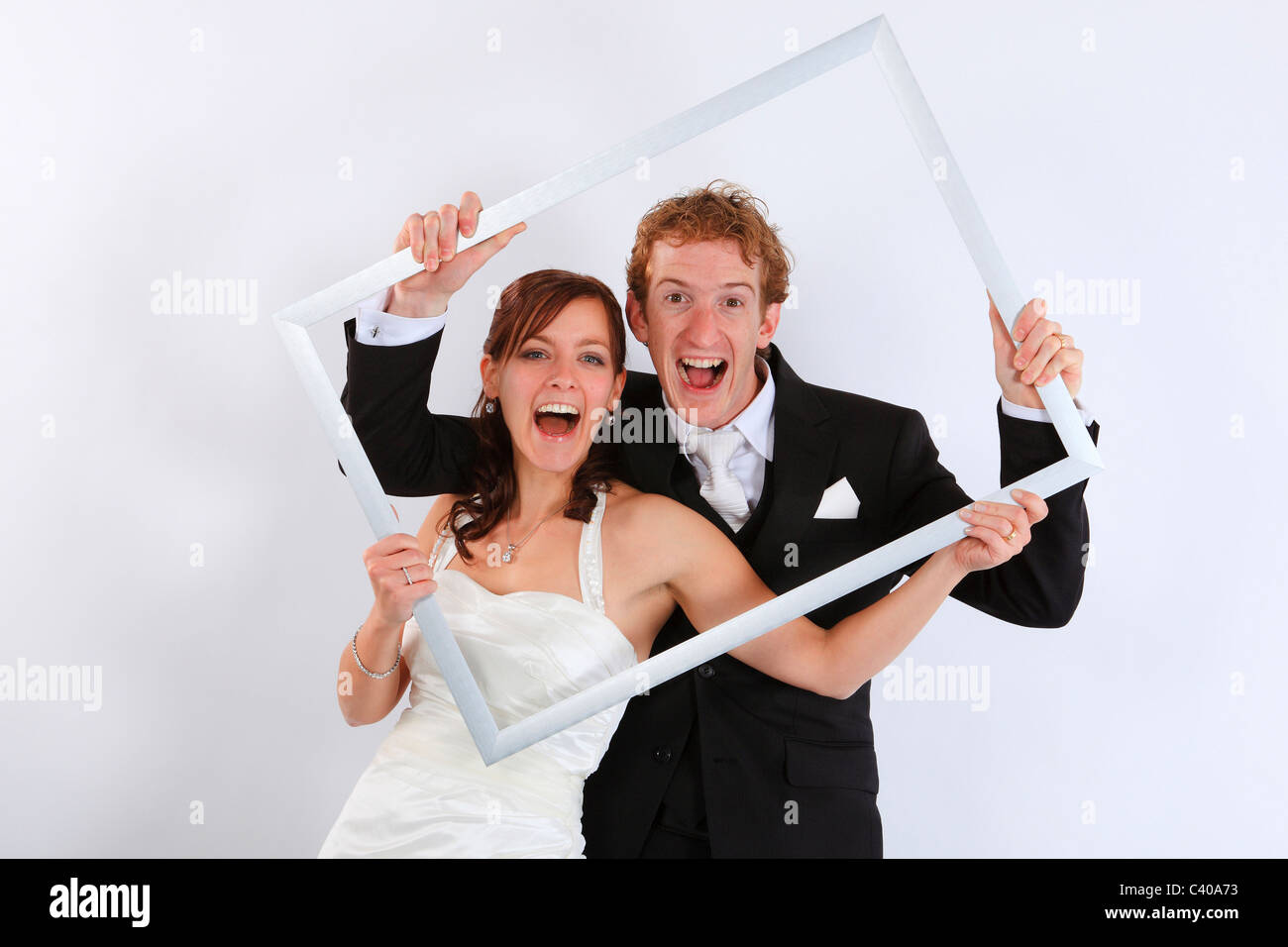 Picture, picture frame, bride, bride and groom, marry, bridegroom ...