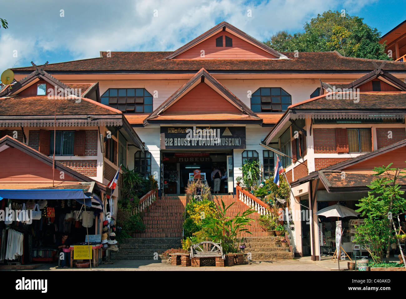 Opium museum,Golden Triangle,Thailand Stock Photo, Royalty Free Image ...