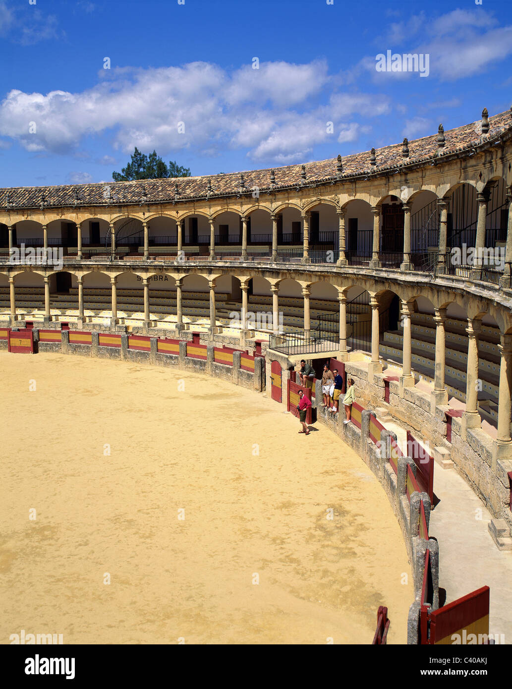 Arches, Arena, Columns, Holiday, Landmark, Plaza, Ronda, Spain, Europe ...