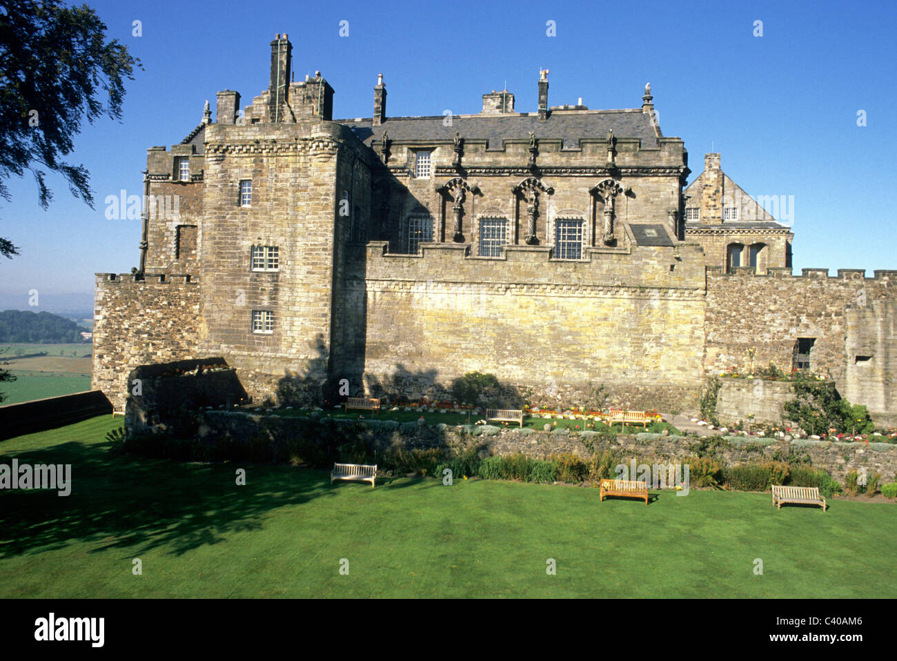 Stirling Castle, The Palace, Scotland Scottish castles palaces UK Stock ...