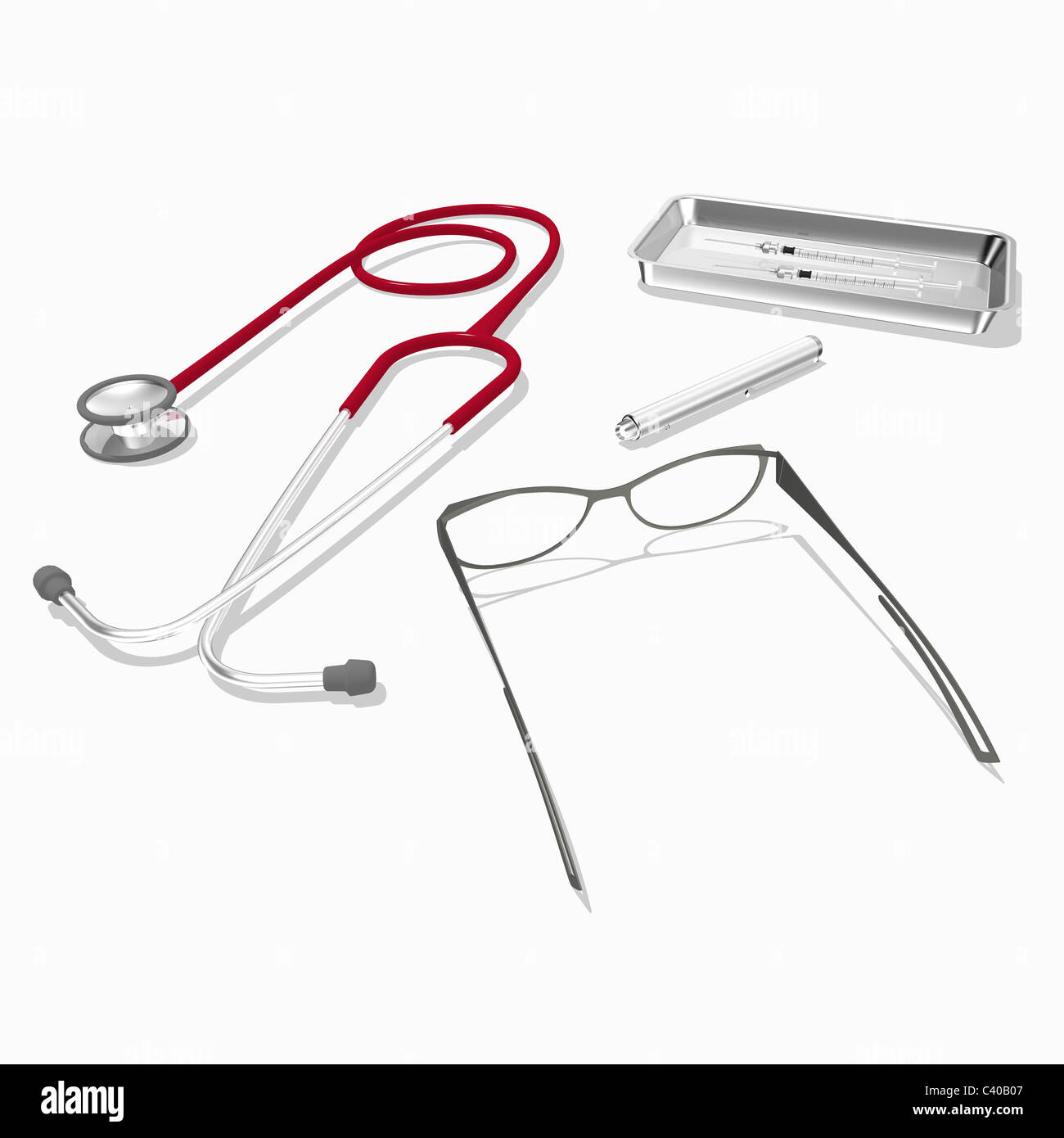 Group of doctors 3d hi-res stock photography and images - Alamy