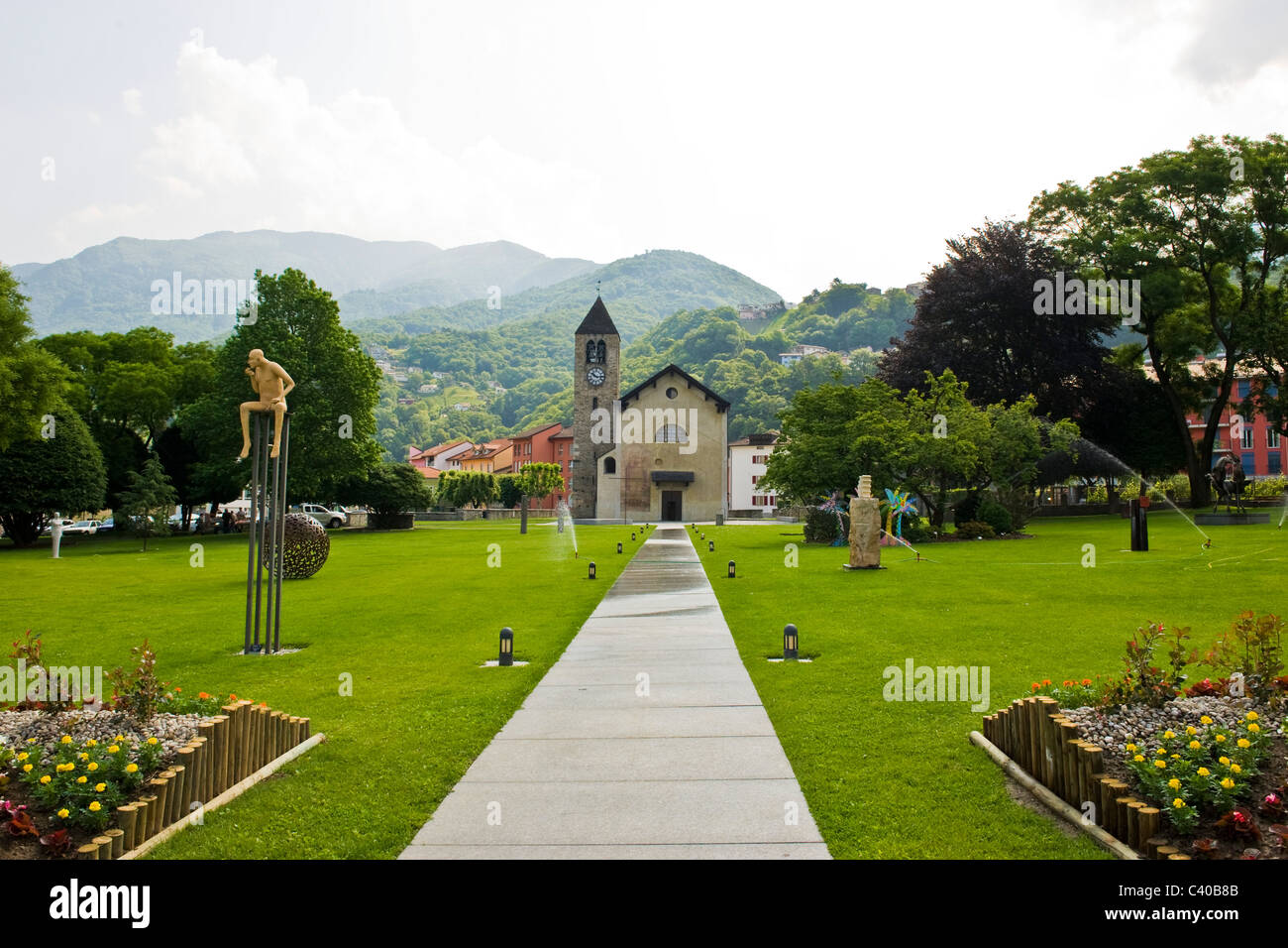 Giubiasco canton ticino switzerland hi-res stock photography and images ...