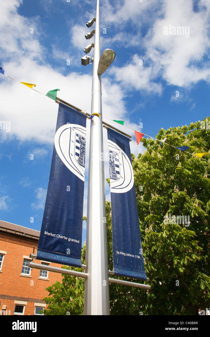 Market Place Morpeth Northumberland England Stock Photo - Alamy
