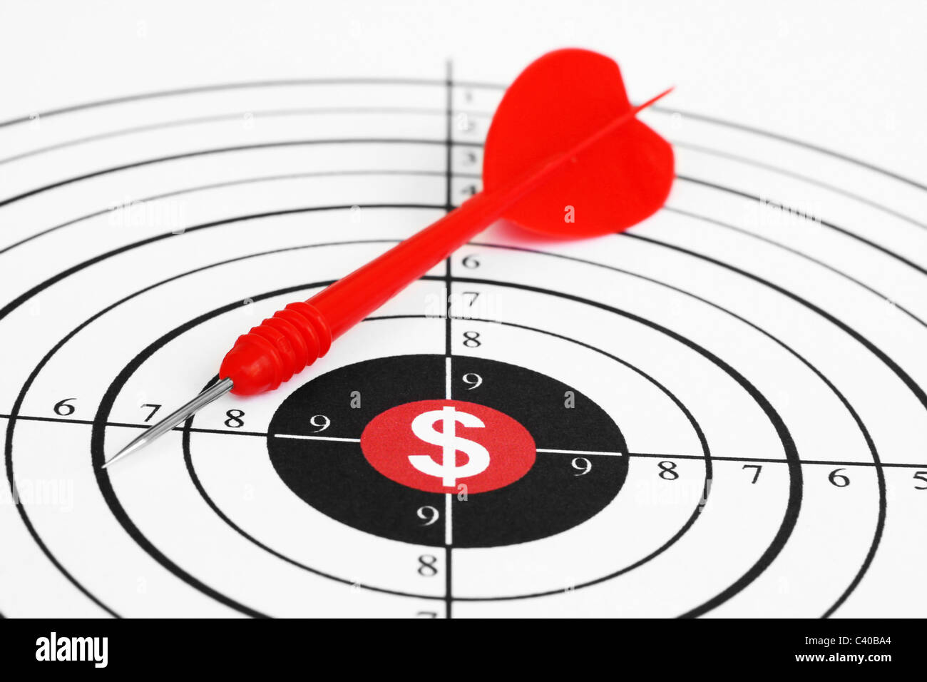 Dollar target hi-res stock photography and images - Alamy