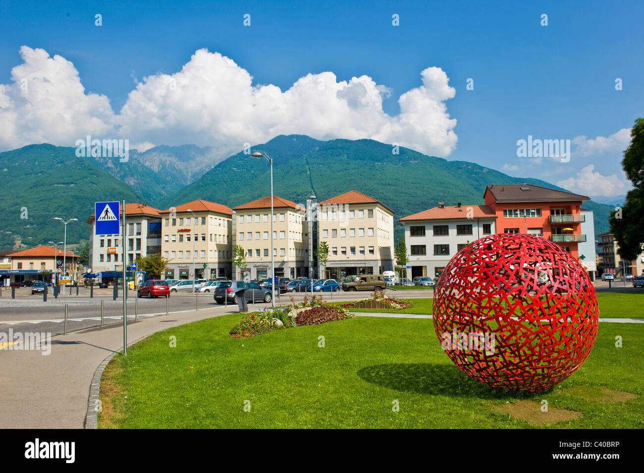 Giubiasco, Canton Ticino, Switzerland Stock Photo - Alamy