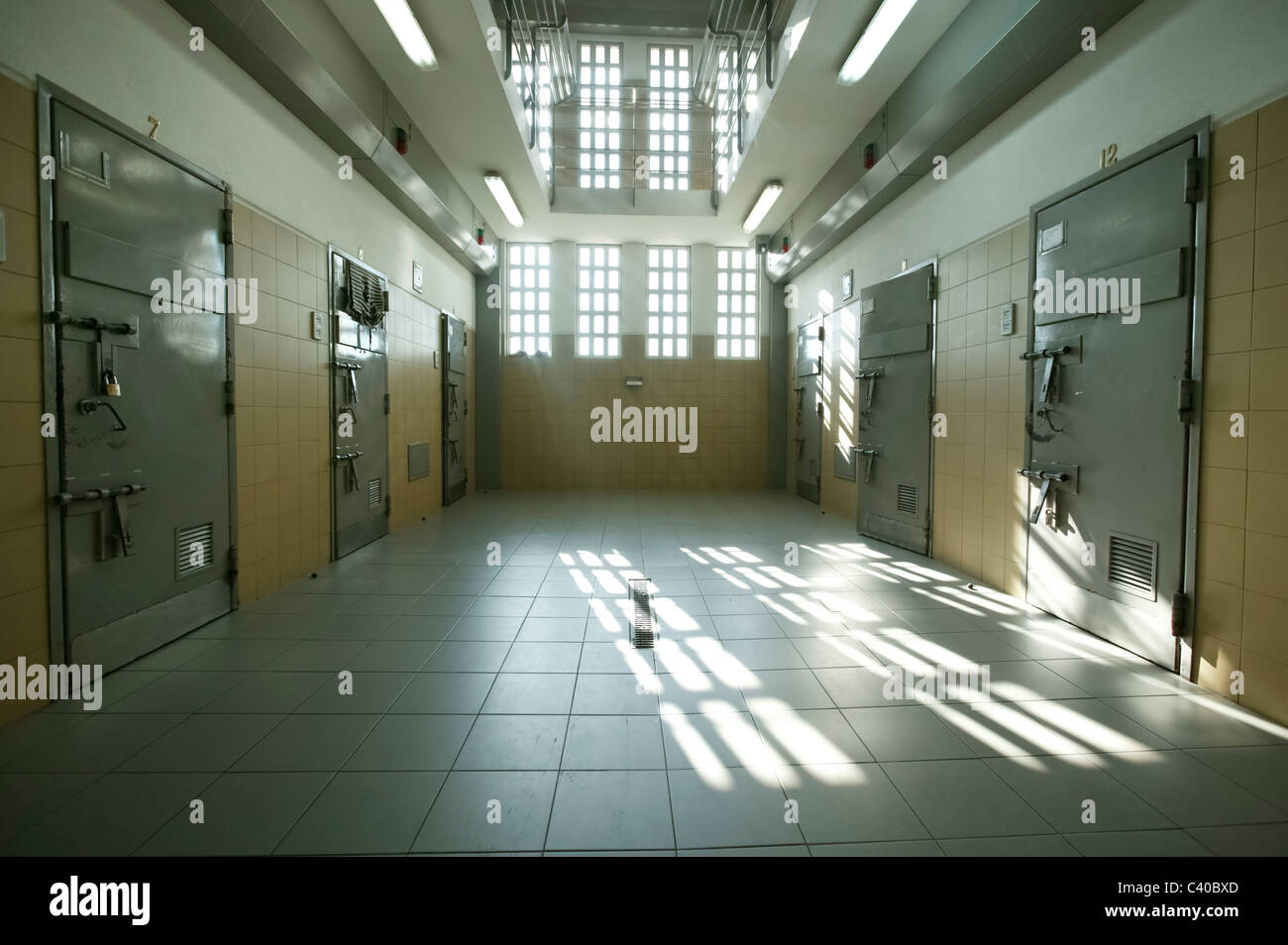 Uk prison cell doors hi-res stock photography and images - Alamy