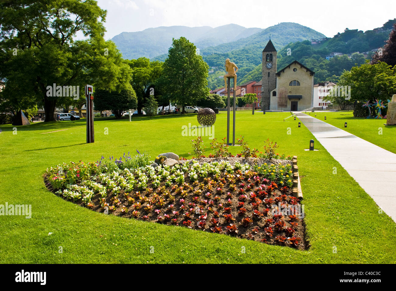 Giubiasco canton ticino switzerland hi-res stock photography and images ...
