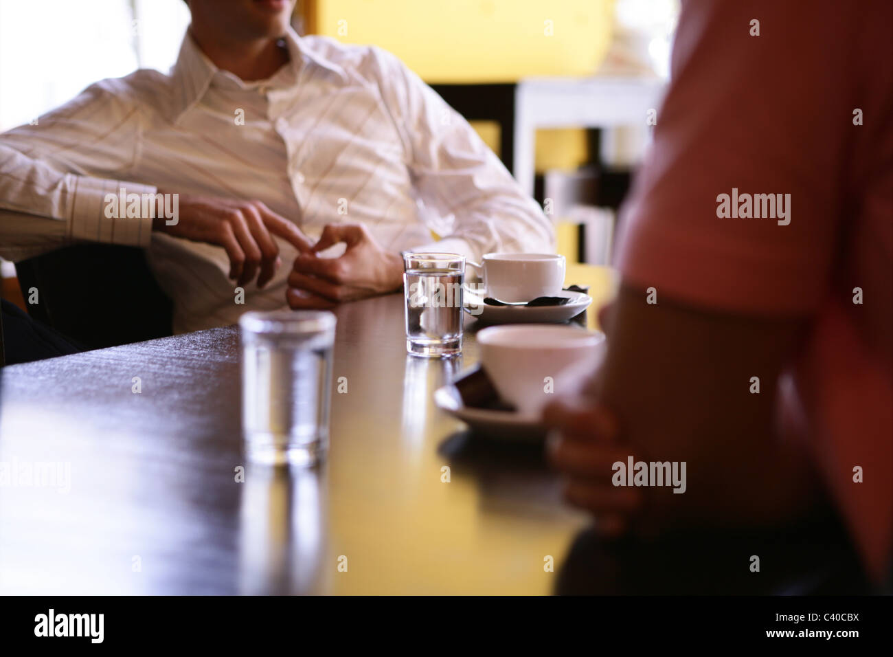 cut out, men, people, communicating, cafe, portrait, cutout ...