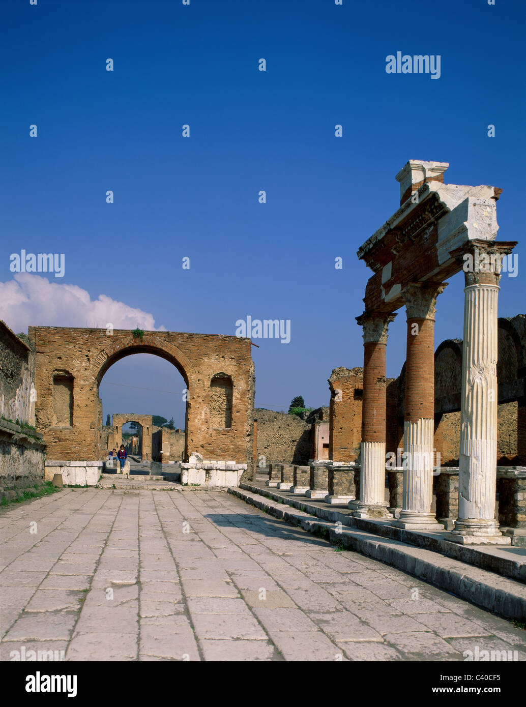 Arch, Architecture, Columns, Desolate, Holiday, Italy, Europe, Landmark ...