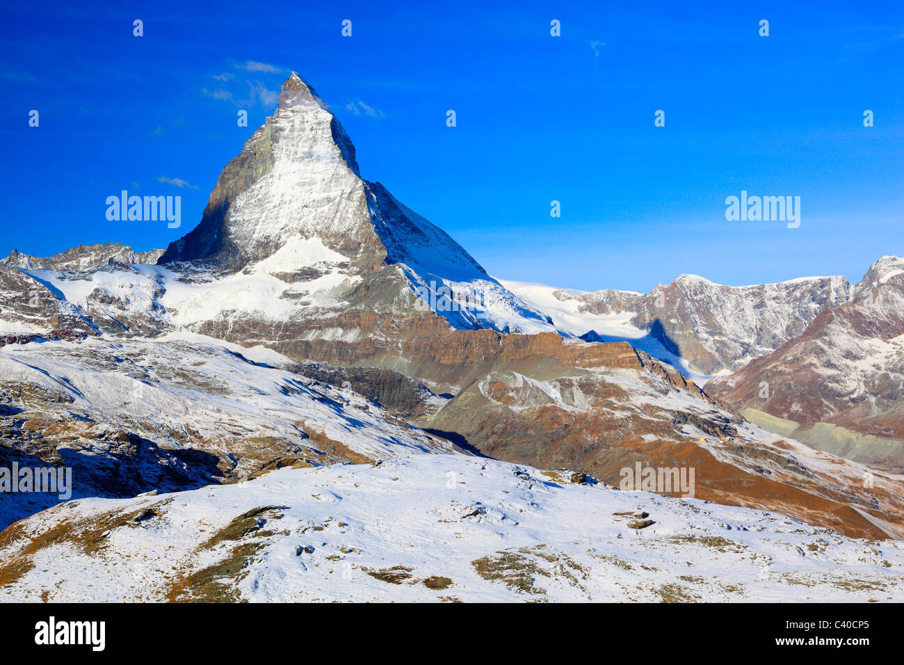 Alps, Alpine panorama, view, tree, mountain, mountains, mountain ...