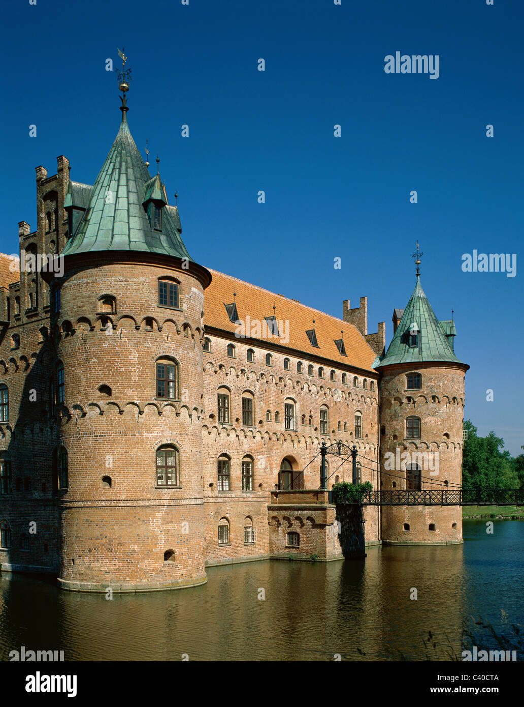 Architecture, Castle, Denmark, Europe, Egeskov, Egeskov castle, Holiday ...