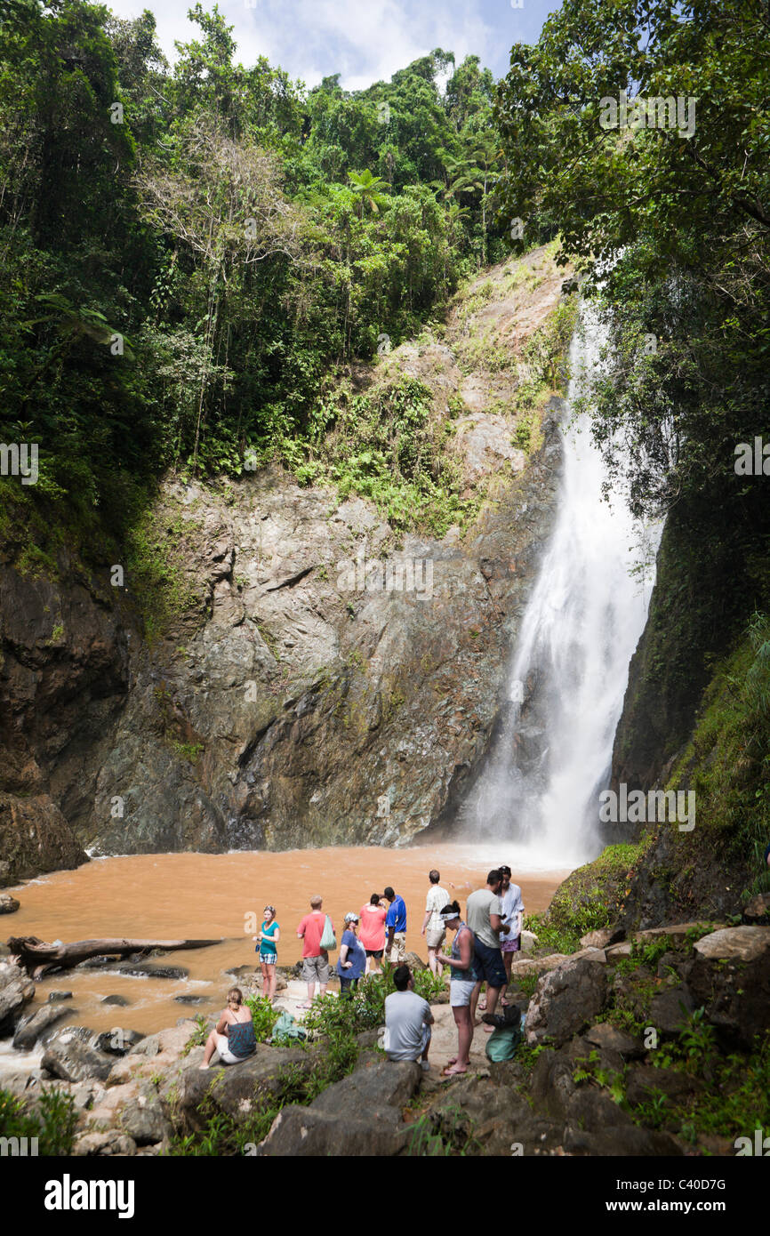Fiji navua river waterfall hi-res stock photography and images - Alamy