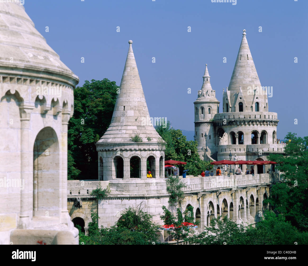 Bastion, Budapest, Castle, Fisherman´s, Holiday, Hungary, Europe ...