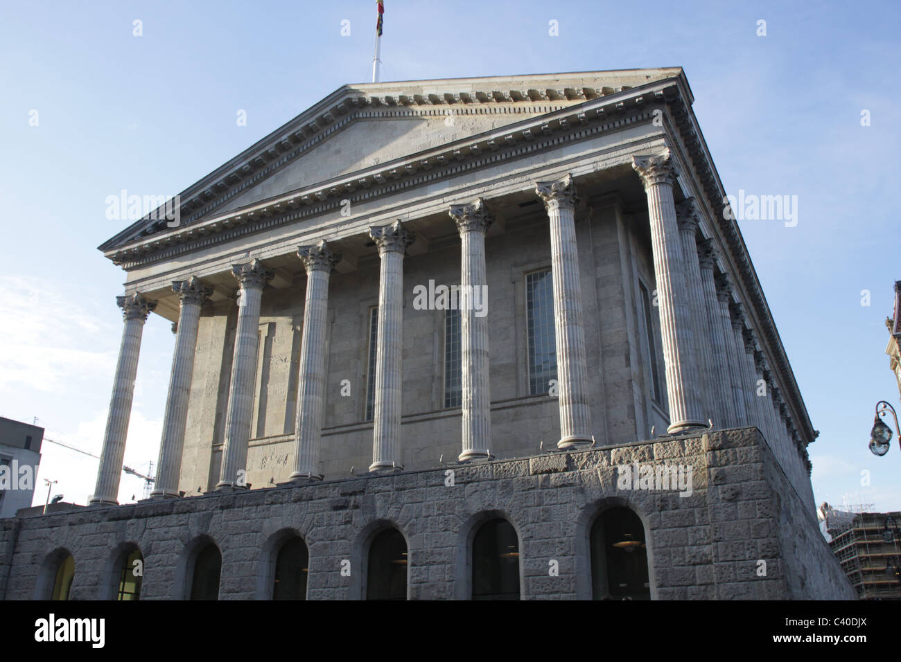 Birmingham Town Hall Stock Photo - Alamy