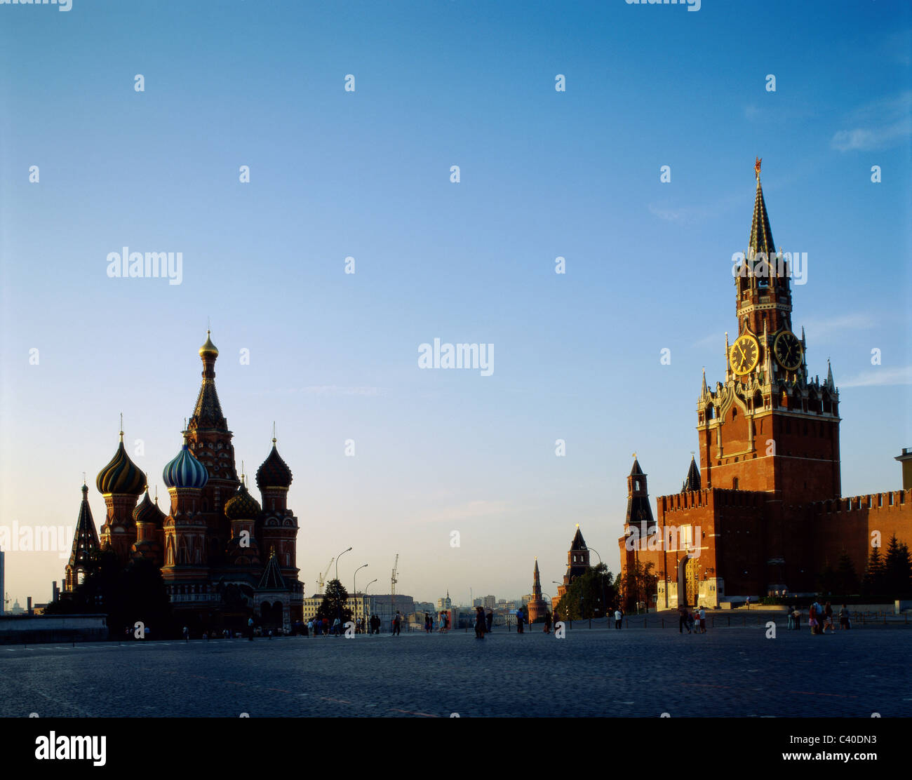 Architecture, Basil´s, Blue, Cathedral, Clock tower, Culture, Cupolas ...