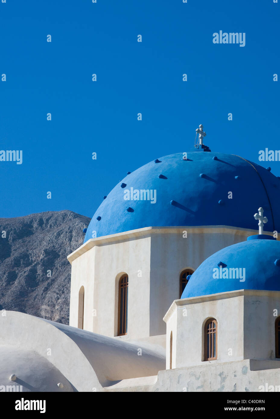 Perissa church hi-res stock photography and images - Alamy