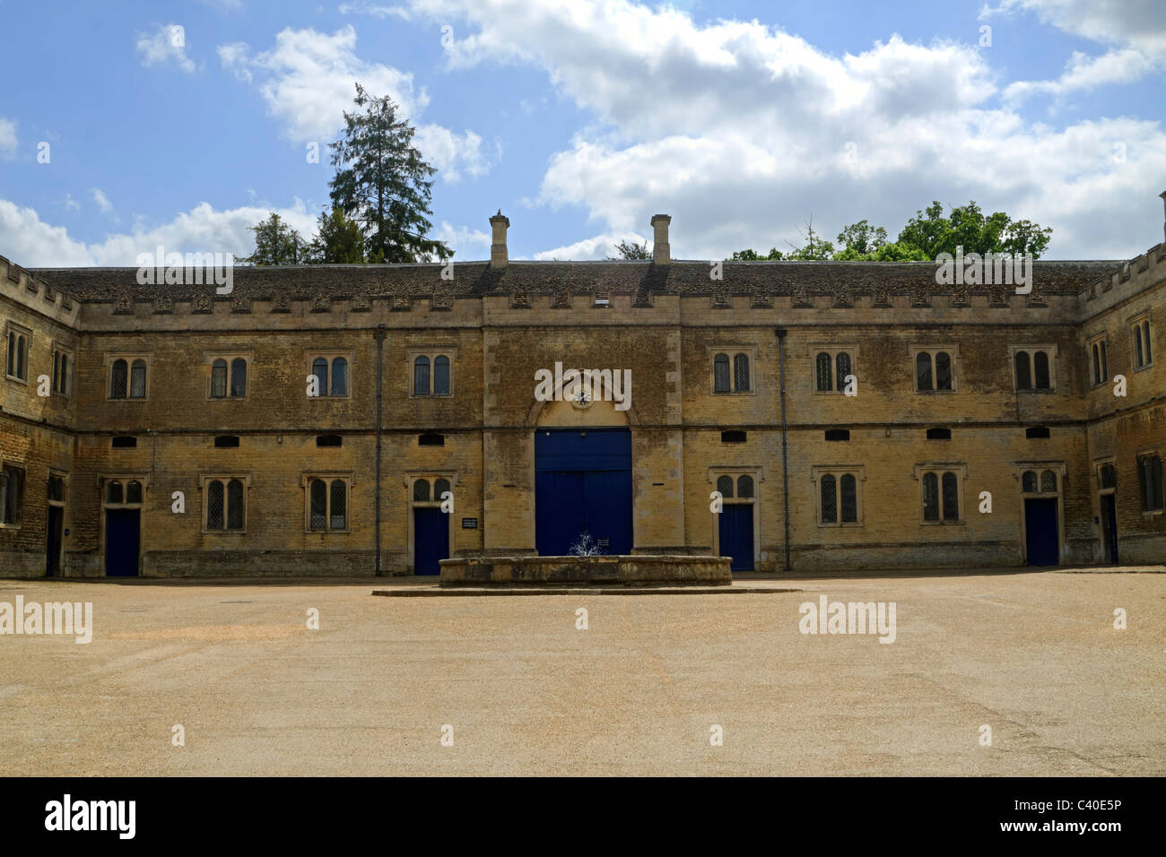 Stable block at burghley house hi-res stock photography and images - Alamy