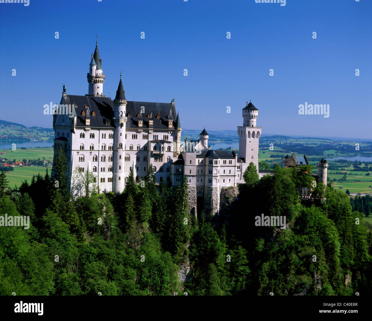 Bavaria, Castle, Germany, Europe, Gorge, Hilltop, Holiday, King ...