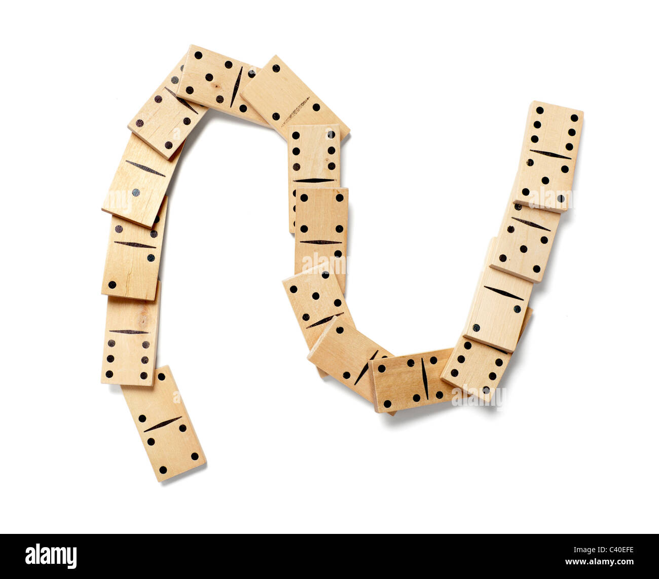 Domino sequence hi-res stock photography and images - Alamy