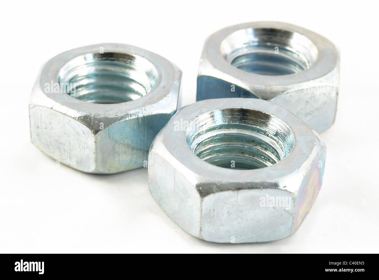 Hexagonal nuts hi-res stock photography and images - Alamy