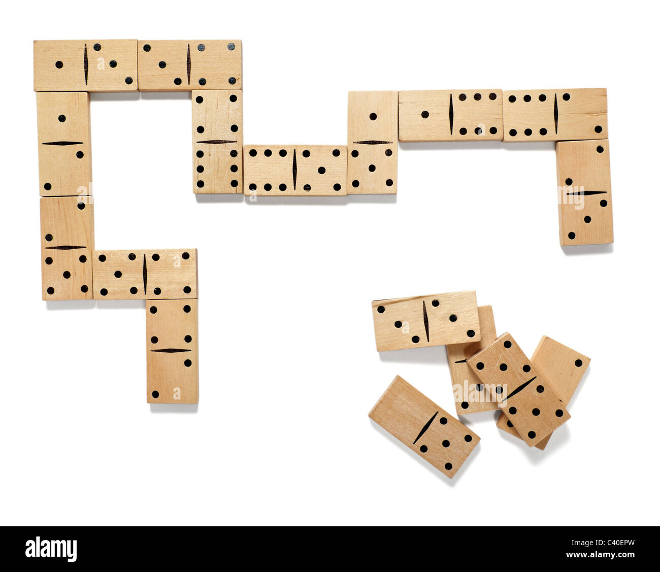 Domino sequence hi-res stock photography and images - Alamy