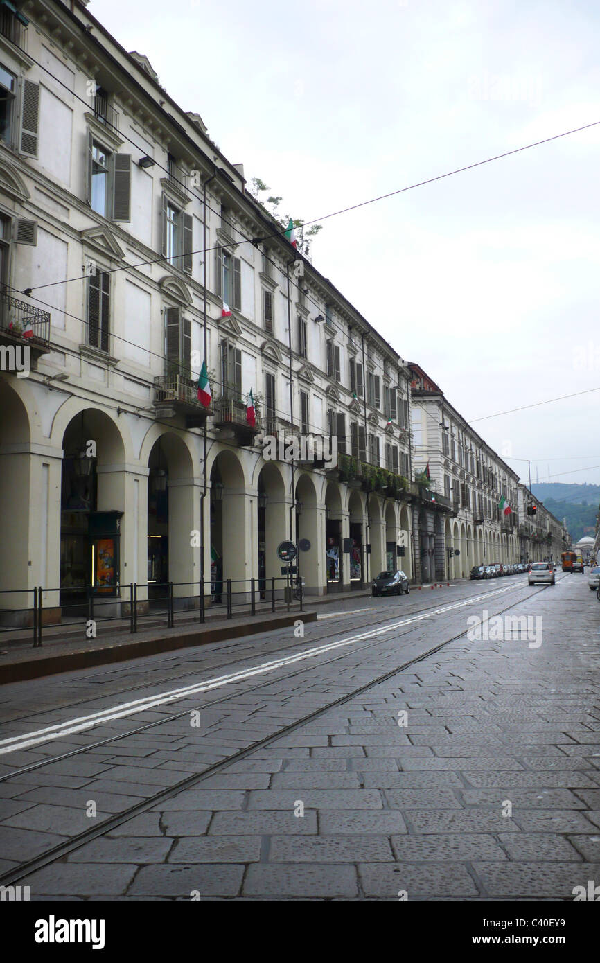 Via Po, Turin, Italy Stock Photo - Alamy