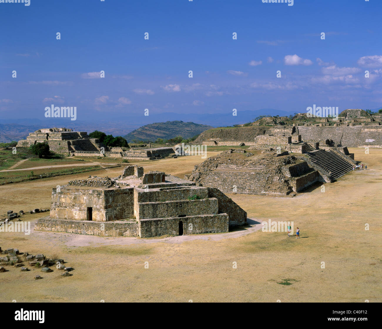 Alban, Holiday, Landmark, Mexico, Monte, Monte alban, Oaxaca, Ruins ...