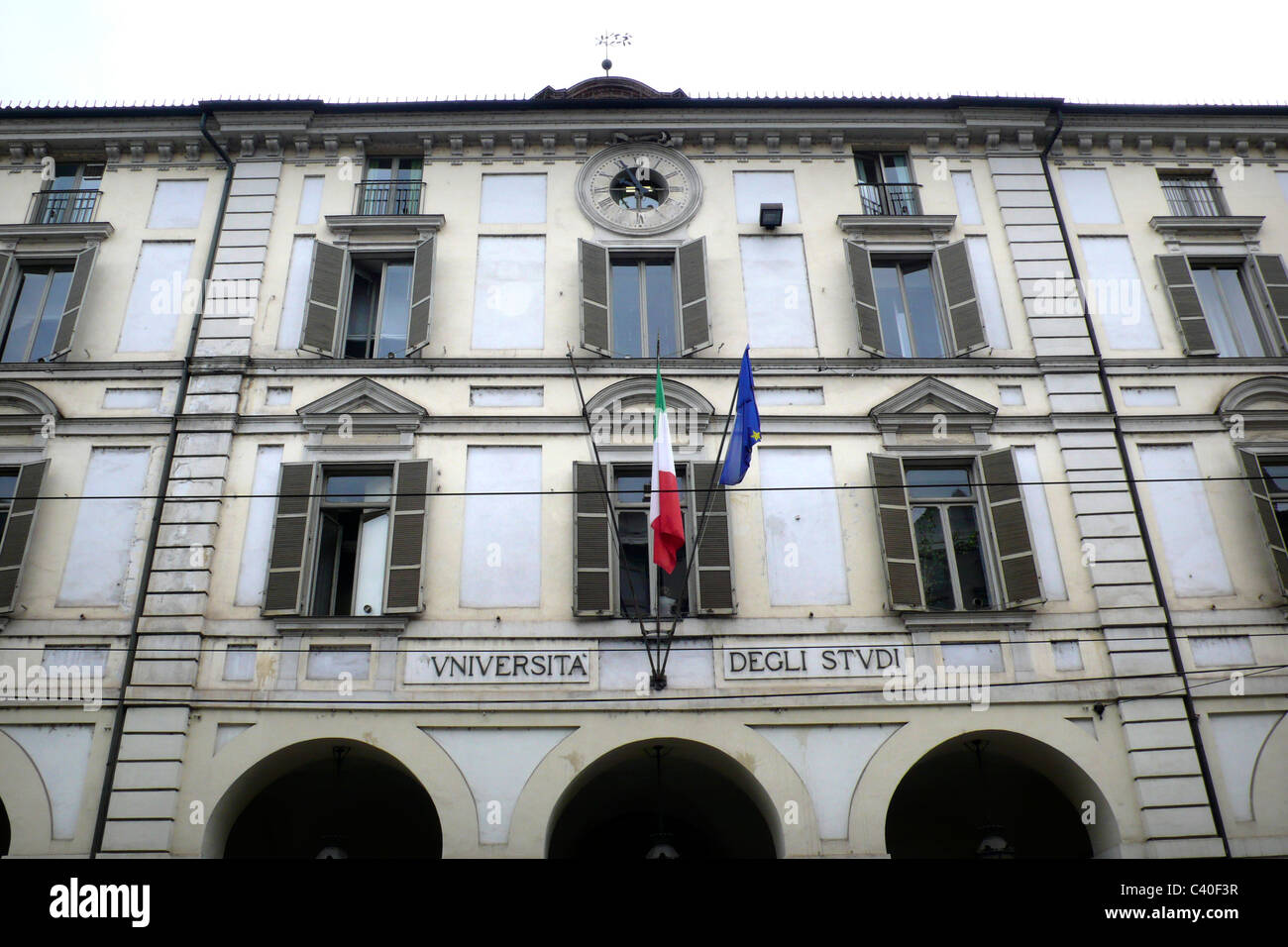 University, Università degli Studi, Turin, Italy Stock Photo - Alamy