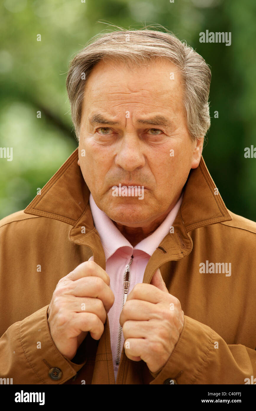 Skeptical older man hi-res stock photography and images - Alamy