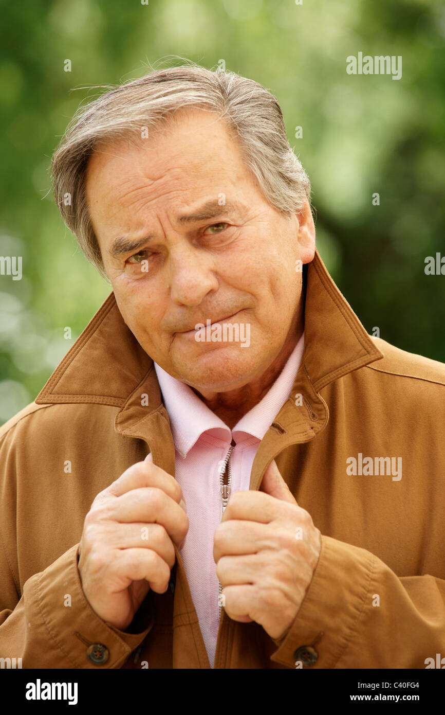 Skeptical Older Man High Resolution Stock Photography and Images - Alamy