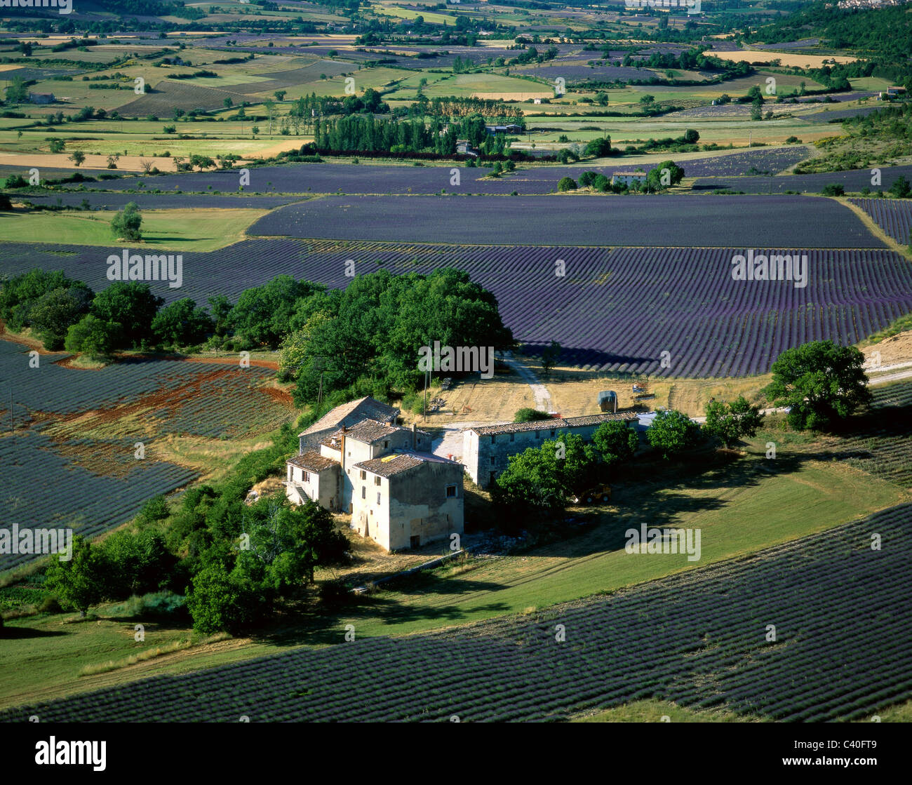 Aerial, Europe, Farm, Fields, France, Europe, Holiday, Horizontal ...