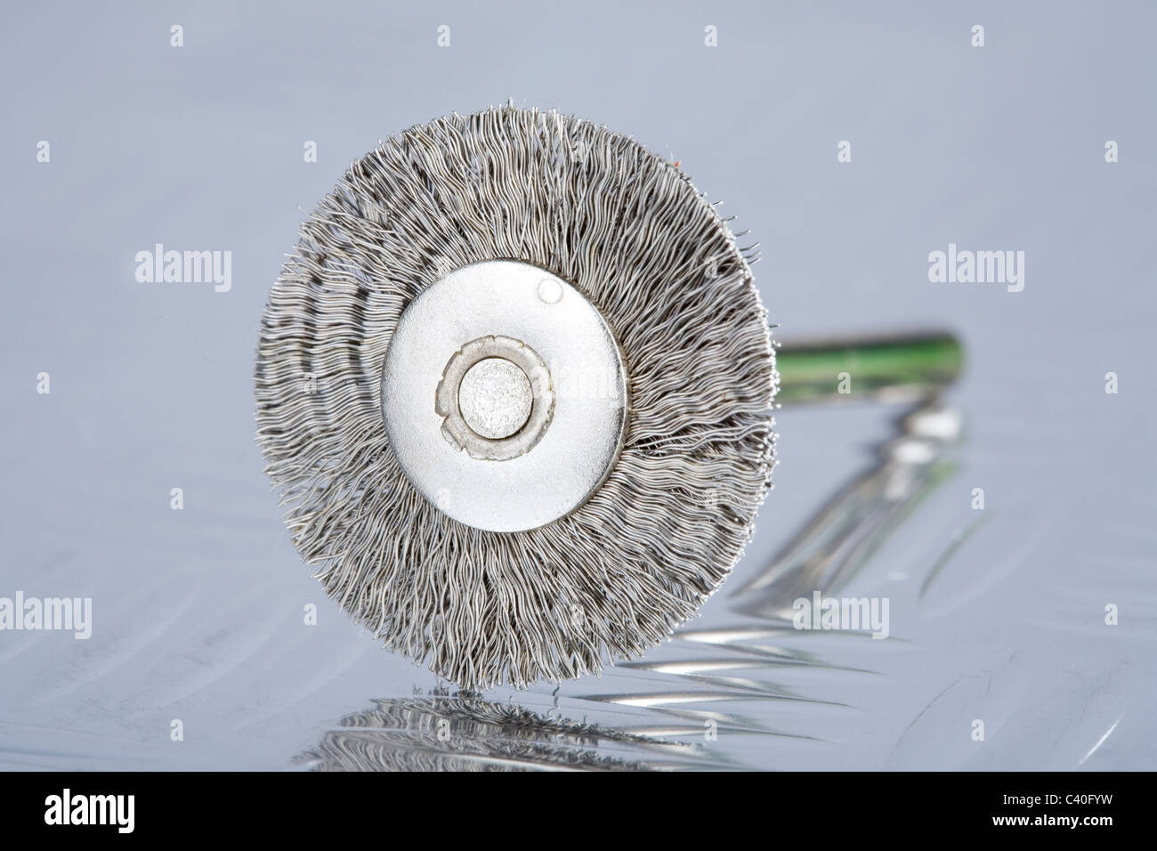 wire wheel brush bit Stock Photo - Alamy