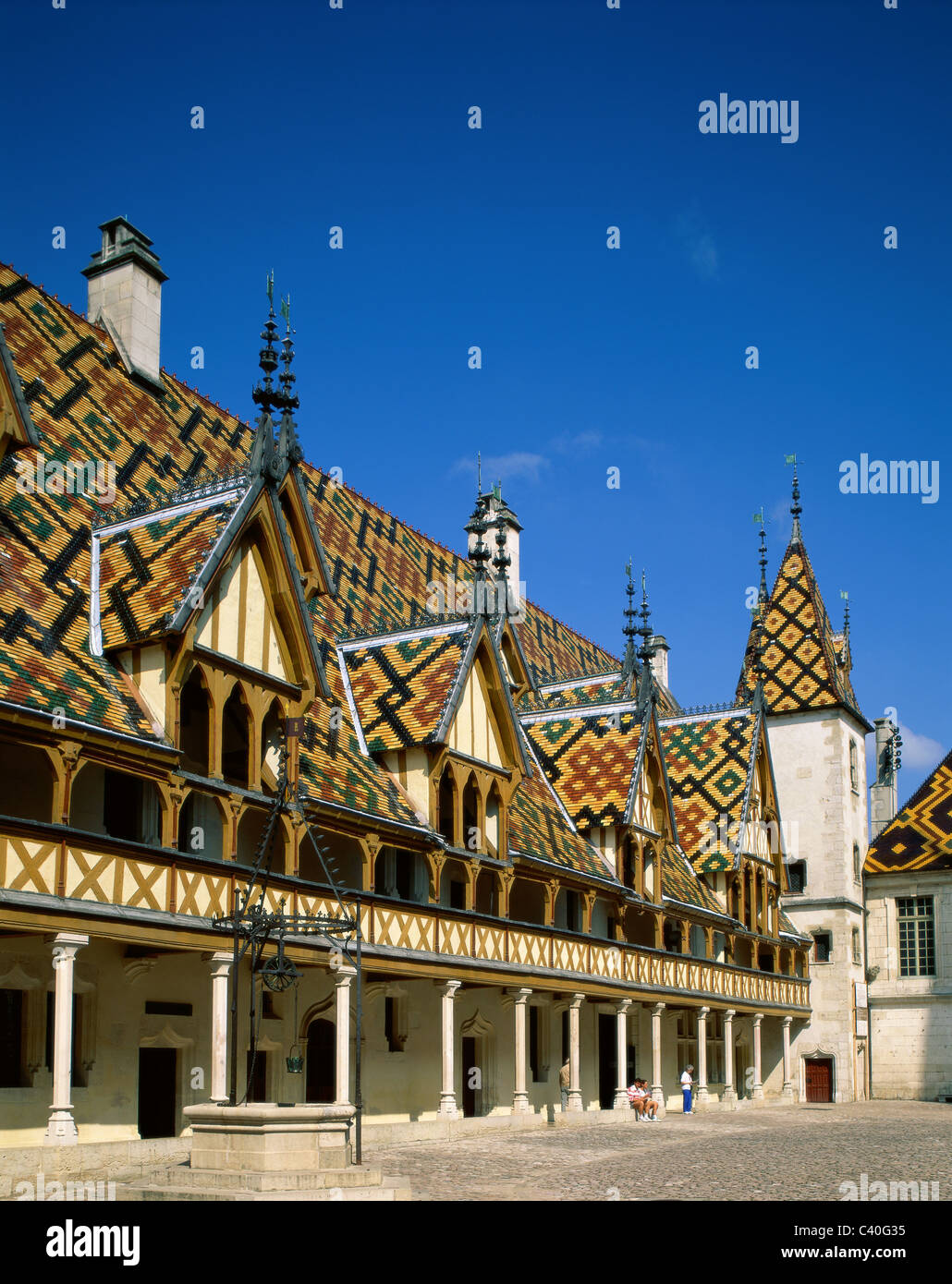 Architecture, Beaune, Dieu, France, Europe, Holiday, Hotel, Hotel dieu ...