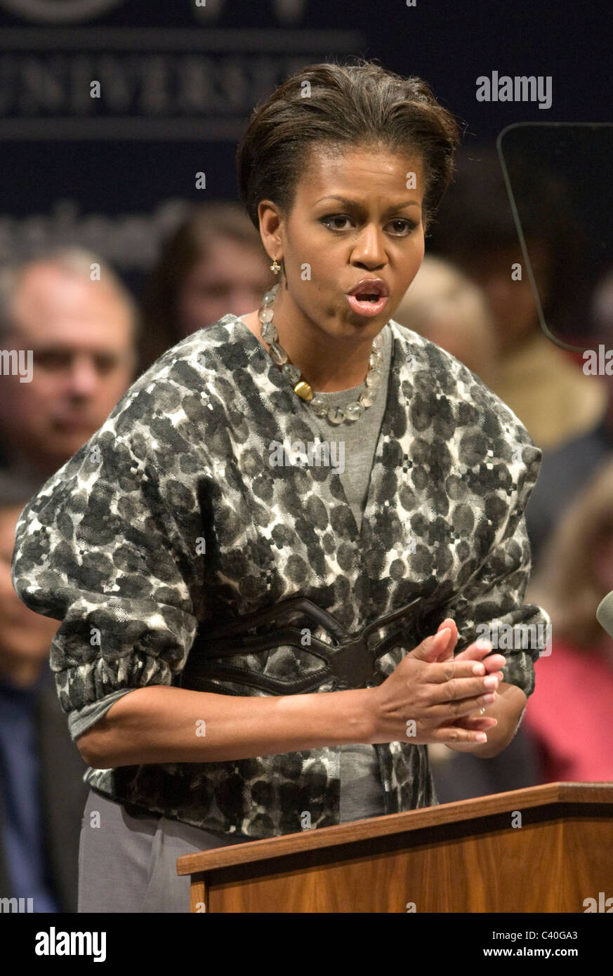 First Lady Michelle Obama and Doctor Jill Biden, wife of U.S. Vice ...