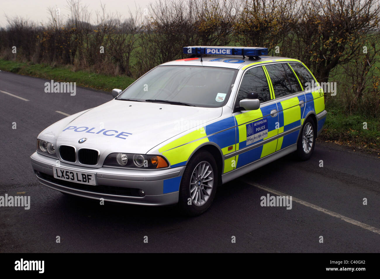 BMW tourer Traffic unit Metropolitan Police Stock Photo - Alamy