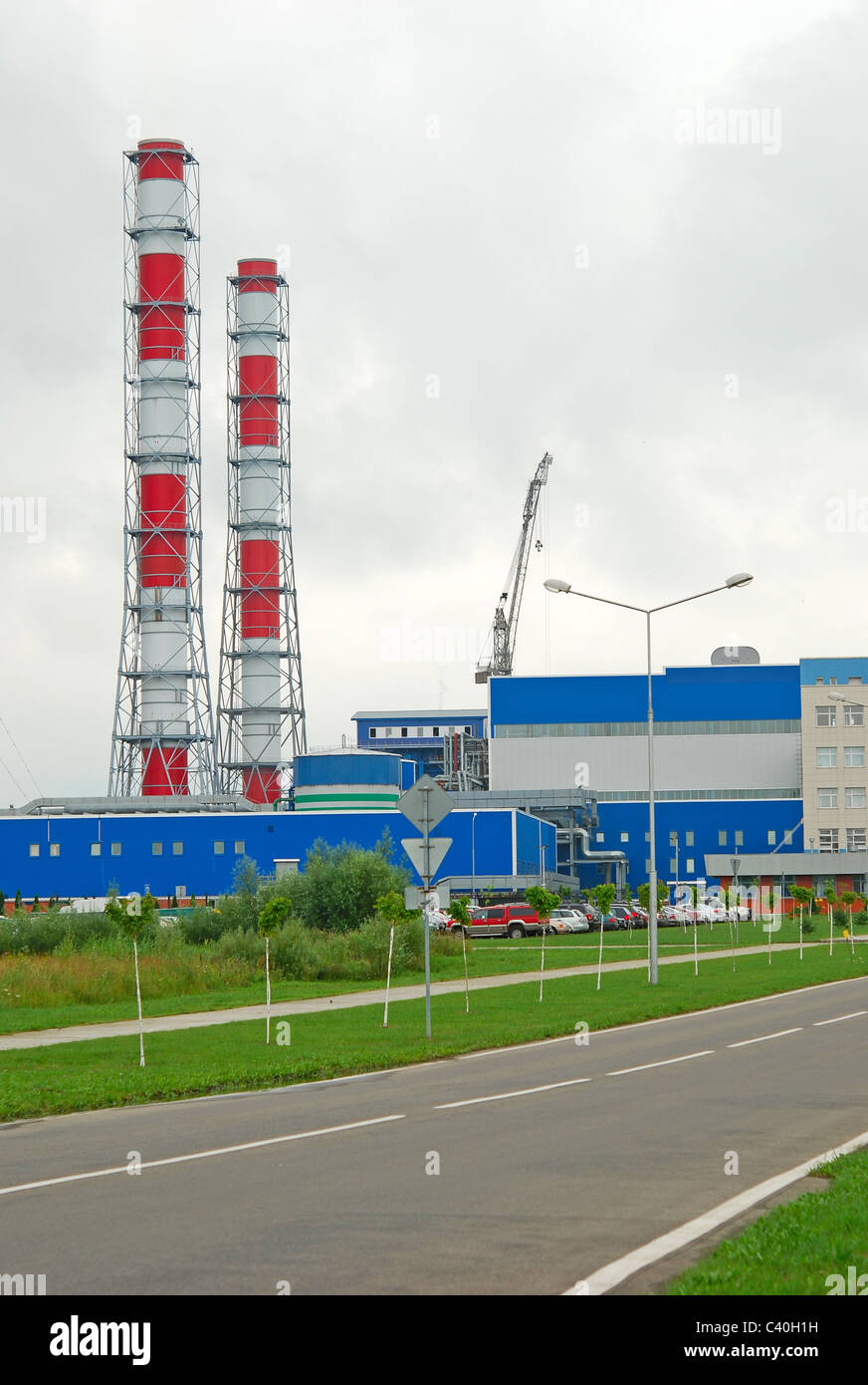 Thermal electric power station hi-res stock photography and images - Alamy