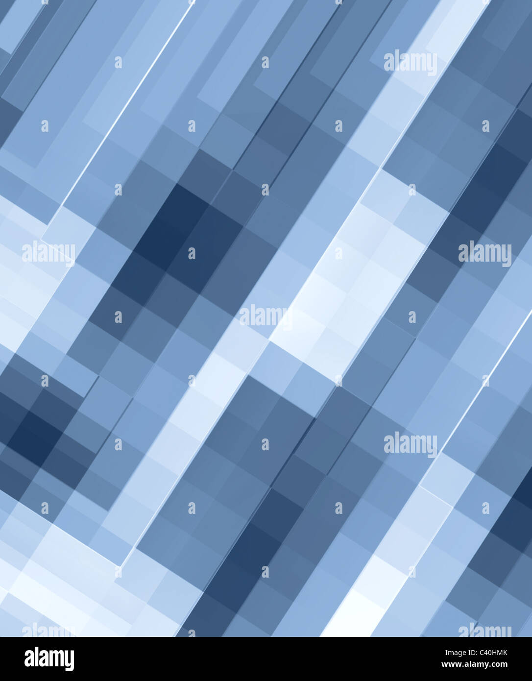 Abstract blocks construction fractal hi-res stock photography and ...