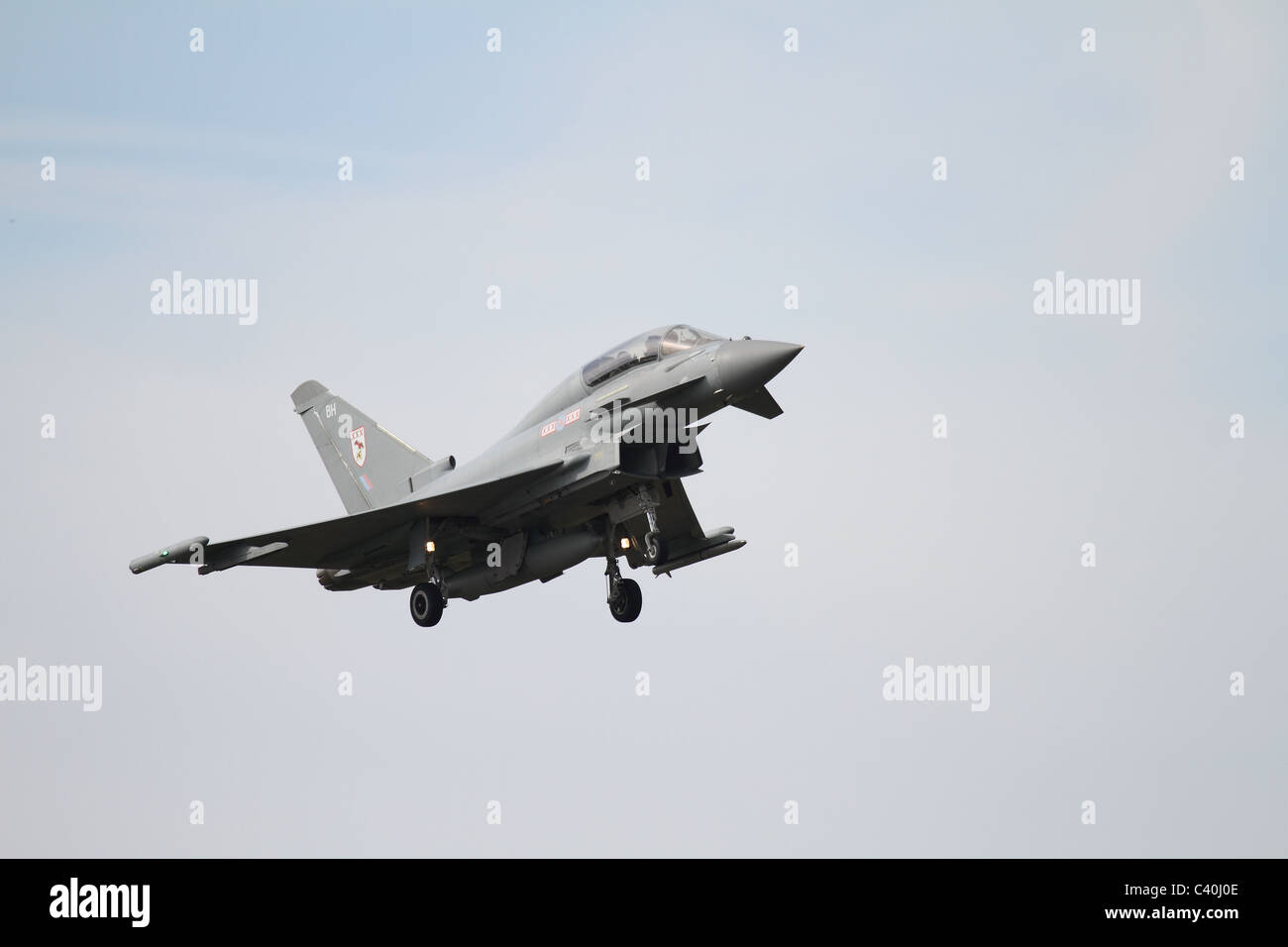 eurofighter typhoon fighter aircraft detailed Stock Photo - Alamy