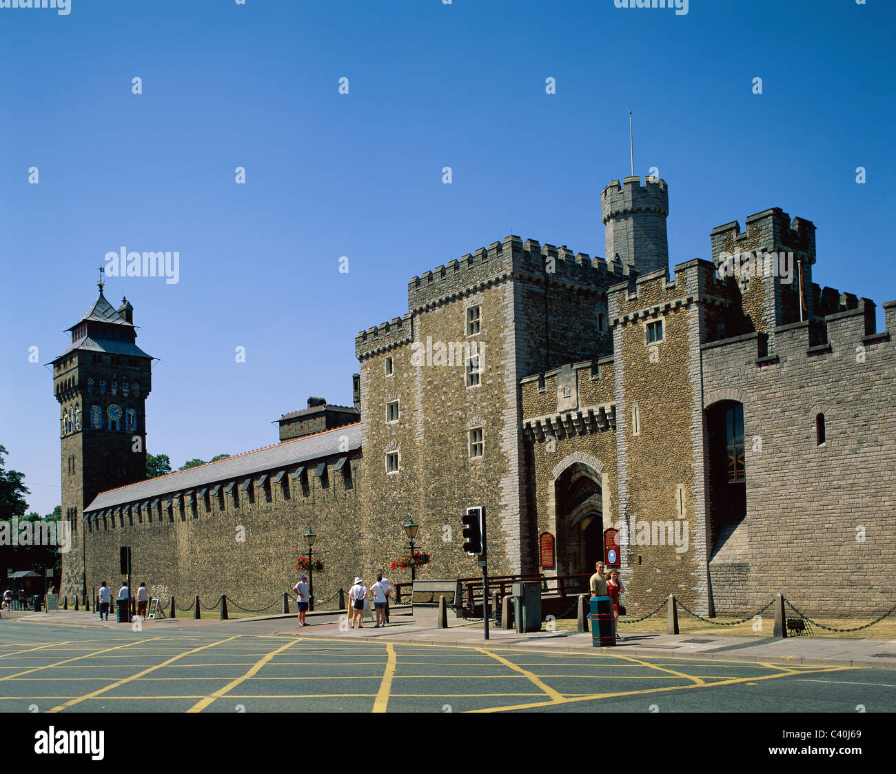 Cardiff, Castle, Fortress, Holiday, Landmark, Medieval, Strength ...