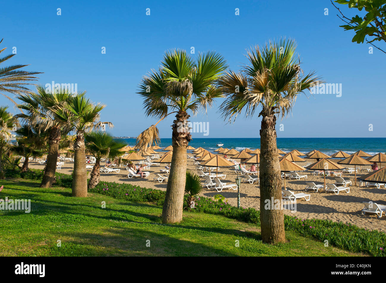 Beach side turkish riviera turkey hi-res stock photography and images ...