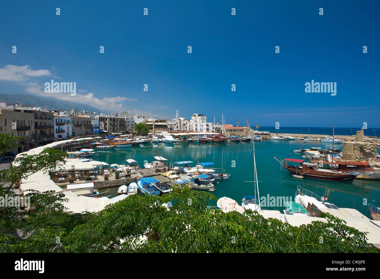 North Cyprus, Cyprus, Europe, harbour, port, Girne, Keryneia, boats ...