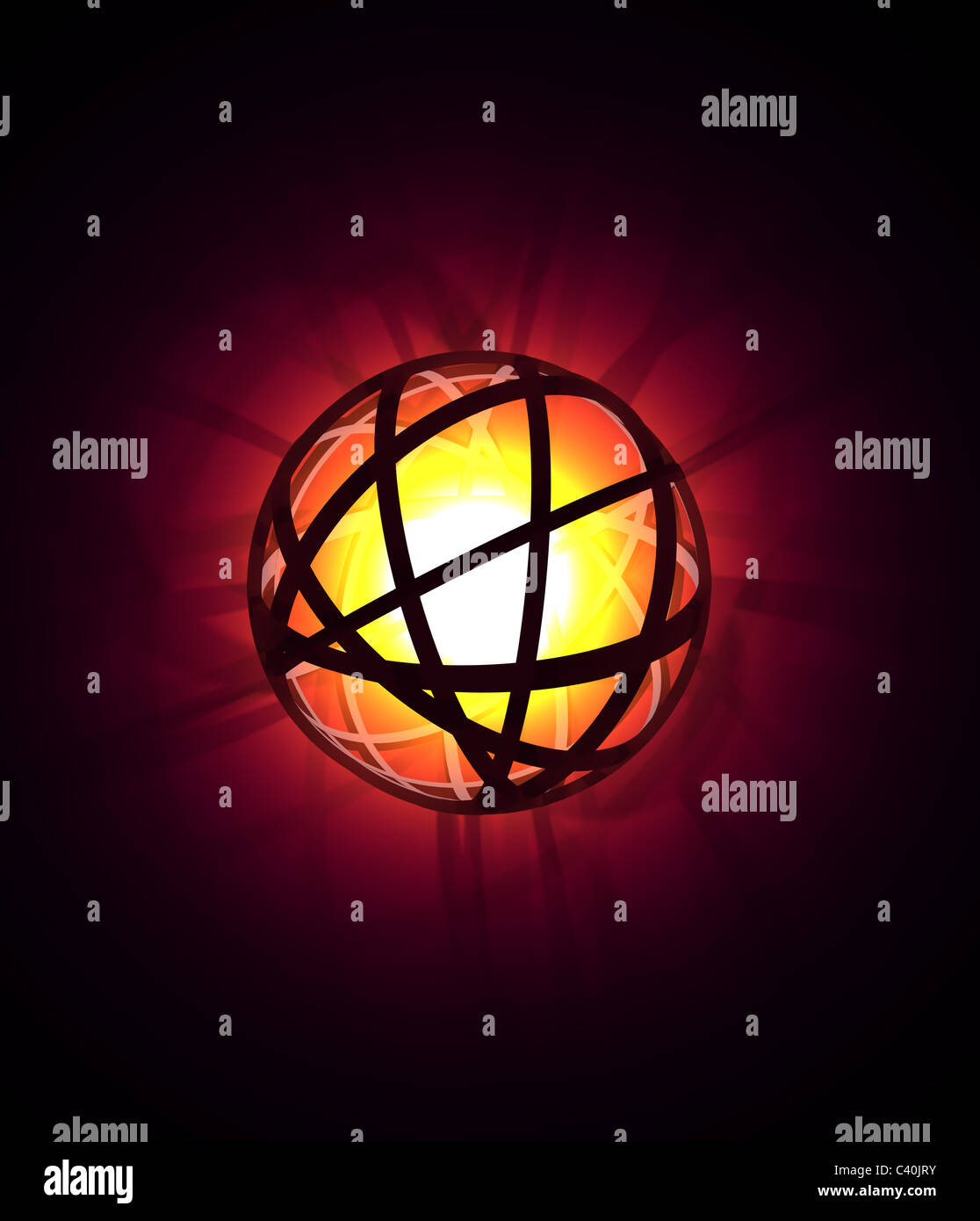 Bright energy ball sci fi hi-res stock photography and images - Alamy