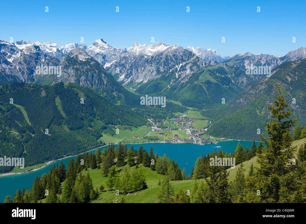 Achensee, Austria, Austria, Europe, Tyrol, Achensee, Tyrol, lake, sea ...