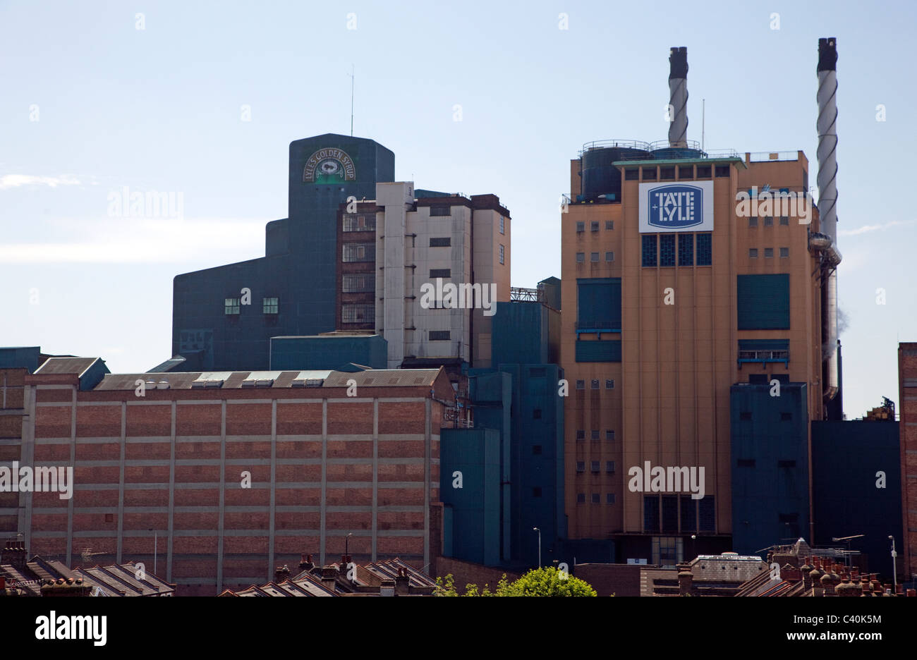 Tate & Lyle Thames Refinery, Docklands, London Stock Photo - Alamy