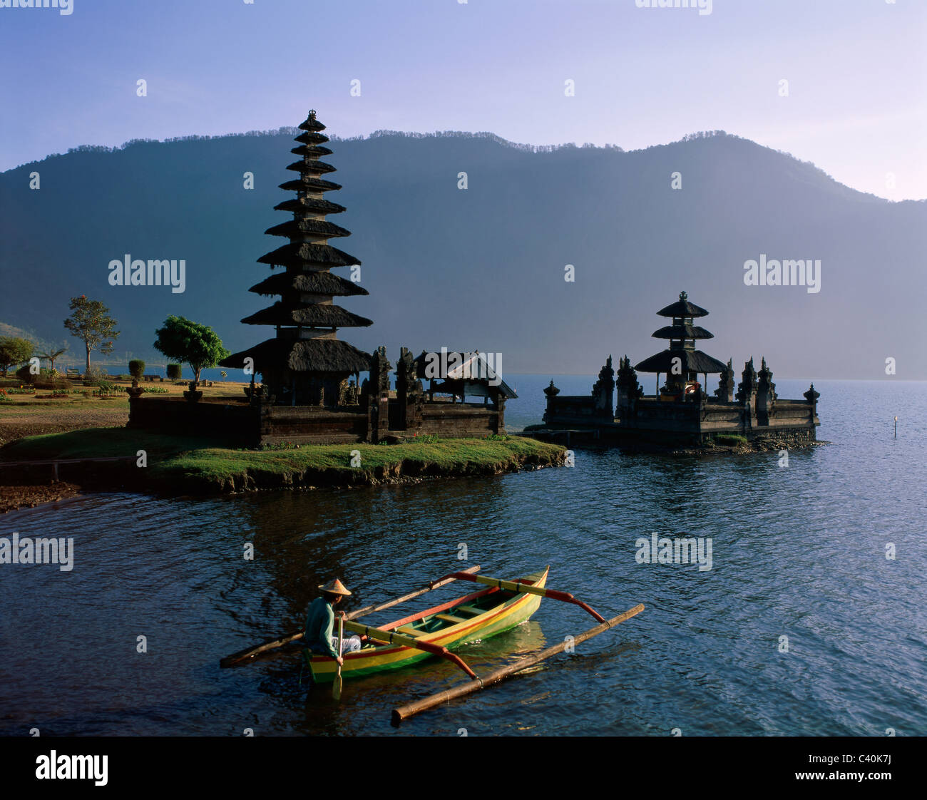 Alone, Bali, Asia, Bedugul, Beratan, Boat, Boating, Butterfly ...