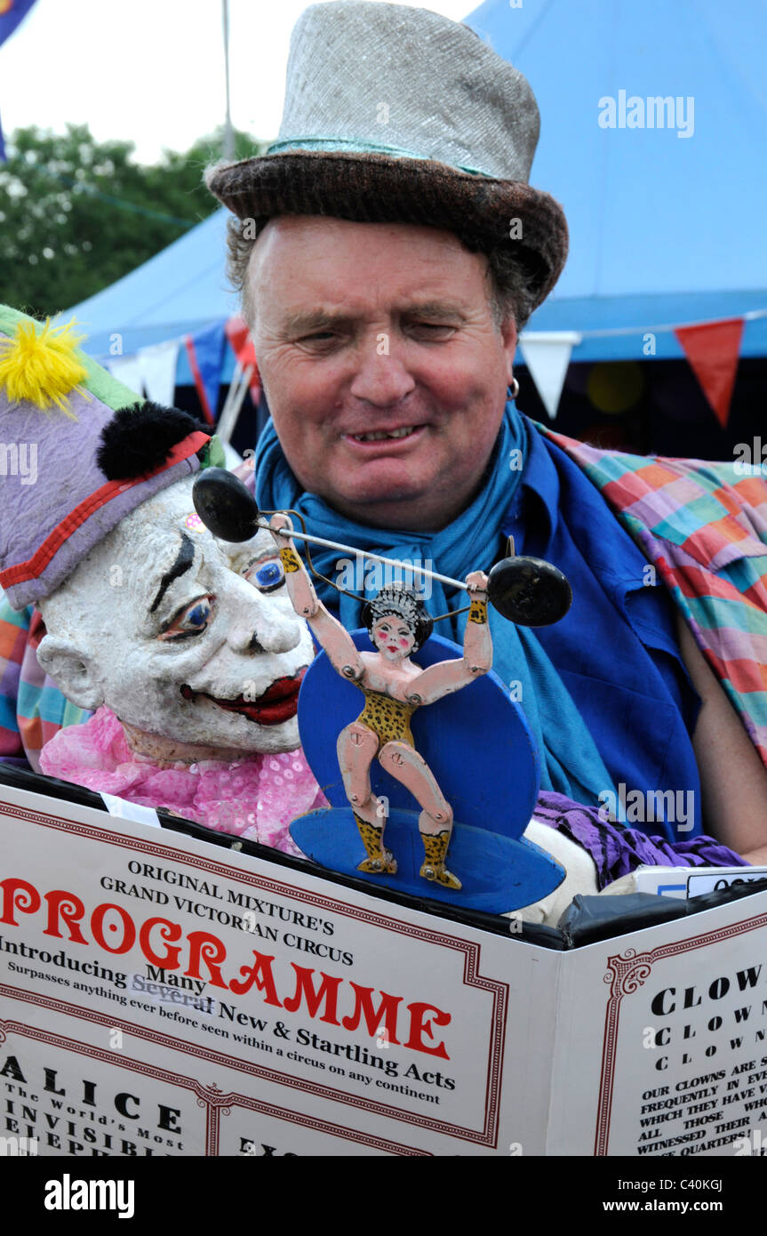 Victorian circus clown hi-res stock photography and images - Alamy